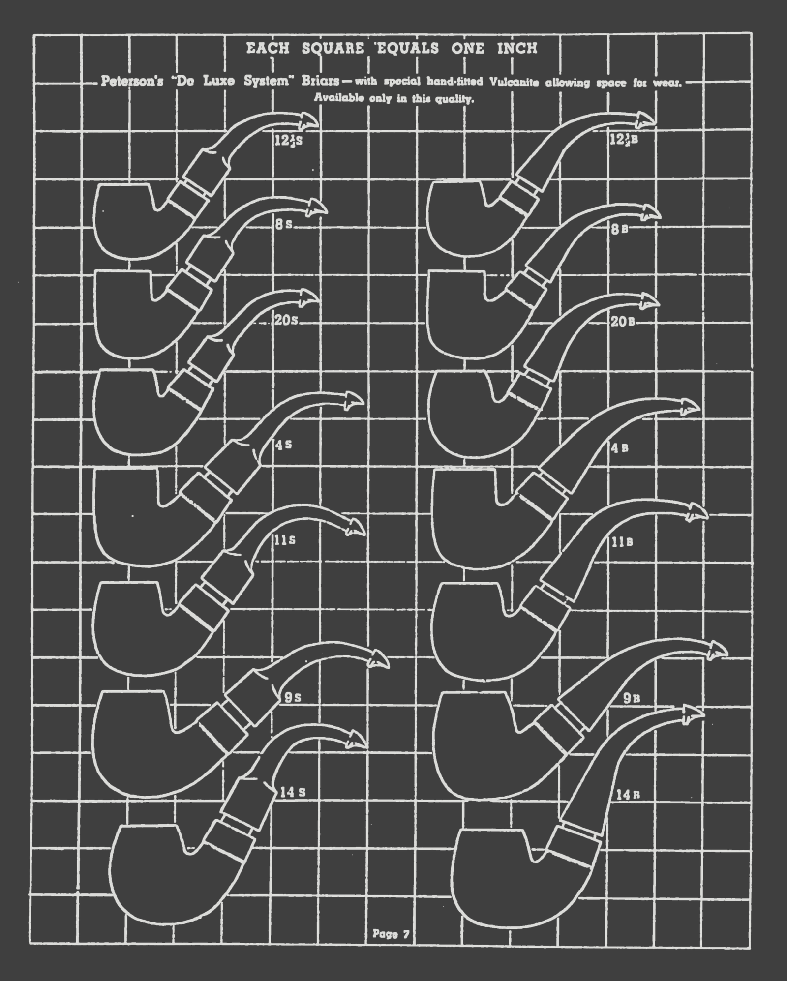 New borders TWOb 2026 black gray – Peterson Pipe Notes